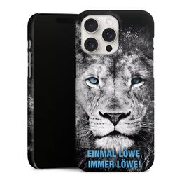 DeinDesign iPhone 15 Pro Max Handy Premium Case Smartphone Handyh&uuml;lle Schutzh&uuml;lle matt Official Licensed Product Tsv 1860 M&uuml;nchen Lion Premium Case