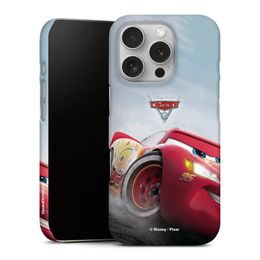 DeinDesign iPhone 16 Pro Handy Premium Case Smartphone Handyh&uuml;lle Schutzh&uuml;lle matt Lightning Mcqueen 95 Official Licensed Product Cars Premium Case
