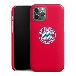 DeinDesign iPhone 12 Pro Handy Premium Case Smartphone Handyh&uuml;lle Schutzh&uuml;lle gl&auml;nzend Fc Bayern M&uuml;nchen Fcb Logo Premium Case