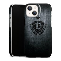 DeinDesign iPhone 13 Mini Handy Premium Case Smartphone Handyh&uuml;lle Schutzh&uuml;lle gl&auml;nzend Sg Dynamo Dresden Official Licensed Product Vintage Premium Case