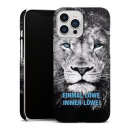 DeinDesign iPhone 13 Pro Max Handy Premium Case Smartphone Handyh&uuml;lle Schutzh&uuml;lle matt Official Licensed Product Tsv 1860 M&uuml;nchen Lion Premium Case