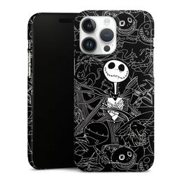 DeinDesign iPhone 14 Pro Max Handy Premium Case Smartphone Handyh&uuml;lle Schutzh&uuml;lle gl&auml;nzend Disney Nightmare Before Christmas Halloween Premium Case