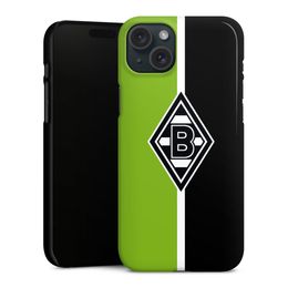 DeinDesign iPhone 15 Plus Handy Premium Case Smartphone Handyh&uuml;lle Schutzh&uuml;lle gl&auml;nzend Borussia M&ouml;nchengladbach Gladbach Bundesliga Premium Case