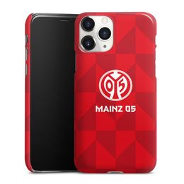 DeinDesign iPhone 11 Pro Handy Premium Case Smartphone Handyh&uuml;lle Schutzh&uuml;lle gl&auml;nzend Official Licensed Product Merchandise Mainz 05 Premium Case