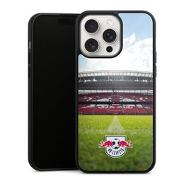 DeinDesign iPhone 15 Pro Max Handy Gallery Case Handyh&uuml;lle 9H Geh&auml;rtetes Glas R&uuml;ckseite H&uuml;lle Stadium Rb Leipzig Official Licensed Product Gallery Case
