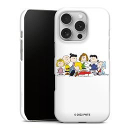DeinDesign iPhone 16 Pro Handy Premium Case Smartphone Handyh&uuml;lle Schutzh&uuml;lle matt Peanuts Kindheit Merchandise Premium Case