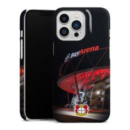 DeinDesign iPhone 13 Pro Handy Premium Case Smartphone Handyh&uuml;lle Schutzh&uuml;lle gl&auml;nzend Official Licensed Product Bayer 04 Leverkusen Stadium Premium Case