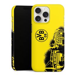 DeinDesign iPhone 15 Pro Max Handy Premium Case Smartphone Handyh&uuml;lle Schutzh&uuml;lle matt Stadium Bvb Borussia Dortmund Premium Case
