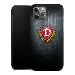 DeinDesign iPhone 12 Pro Max Handy Premium Case Smartphone Handyh&uuml;lle Schutzh&uuml;lle matt Sgd Official Licensed Product Sg Dynamo Dresden Premium Case