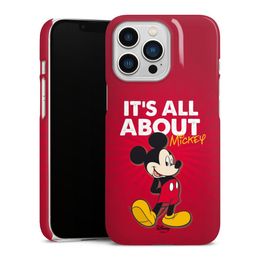 DeinDesign iPhone 13 Pro Handy Premium Case Smartphone Handyh&uuml;lle Schutzh&uuml;lle gl&auml;nzend Disney Official Licensed Product Mouse Premium Case