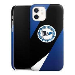 DeinDesign iPhone 12 Handy Premium Case Smartphone Handyh&uuml;lle Schutzh&uuml;lle matt Dsc Arminia Bielefeld Official Licensed Product Premium Case
