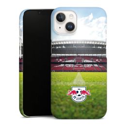 DeinDesign iPhone 14 Handy Premium Case Smartphone Handyh&uuml;lle Schutzh&uuml;lle matt Stadium Rb Leipzig Official Licensed Product Premium Case