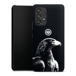 DeinDesign Galaxy A53 5G Handy Premium Case Smartphone Handyh&uuml;lle Schutzh&uuml;lle gl&auml;nzend Official Licensed Product Eintracht Frankfurt Attila Premium Case