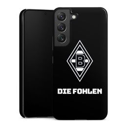 DeinDesign Galaxy S22 Handy Premium Case Smartphone Handyh&uuml;lle Schutzh&uuml;lle gl&auml;nzend Die Fohlen Gladbach Borussia M&ouml;nchengladbach Premium Case