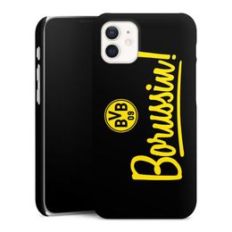 DeinDesign iPhone 12 mini Handy Premium Case Smartphone Handyh&uuml;lle Schutzh&uuml;lle matt Borussia Dortmund Bvb Soccer Premium Case