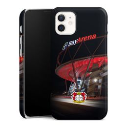 DeinDesign iPhone 12 mini Handy Premium Case Smartphone Handyh&uuml;lle Schutzh&uuml;lle gl&auml;nzend Official Licensed Product Bayer 04 Leverkusen Stadium Premium Case