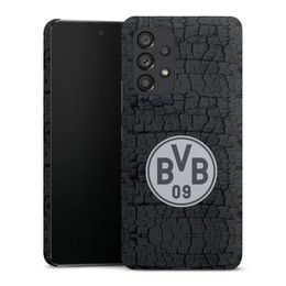 DeinDesign Galaxy A53 5G Handy Premium Case Smartphone Handyh&uuml;lle Schutzh&uuml;lle gl&auml;nzend Borussia Dortmund Jersey Bvb Premium Case