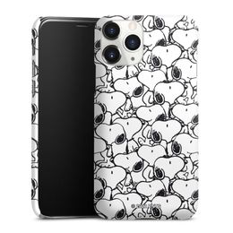 DeinDesign iPhone 11 Pro Handy Premium Case Smartphone Handyh&uuml;lle Schutzh&uuml;lle matt Muster Snoopy Peanuts Premium Case