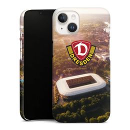 DeinDesign iPhone 14 Handy Premium Case Smartphone Handyh&uuml;lle Schutzh&uuml;lle matt Sgd Sg Dynamo Dresden Stadium Premium Case