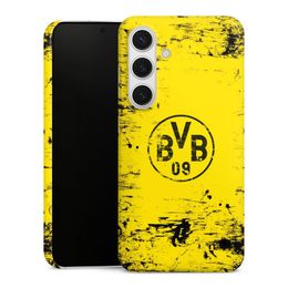 DeinDesign Galaxy S24 Handy Premium Case Smartphone Handyh&uuml;lle Schutzh&uuml;lle gl&auml;nzend Bvb Official Licensed Product Borussia Dortmund Premium Case