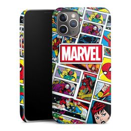 DeinDesign iPhone 12 Pro Handy Premium Case Smartphone Handyh&uuml;lle Schutzh&uuml;lle matt Muster Comic Marvel Premium Case