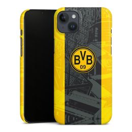 DeinDesign iPhone 14 Plus Handy Premium Case Smartphone Handyh&uuml;lle Schutzh&uuml;lle gl&auml;nzend Bvb Borussia Dortmund Stadium Premium Case