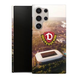 DeinDesign Galaxy S24 Ultra Handy Premium Case Smartphone Handyh&uuml;lle Schutzh&uuml;lle gl&auml;nzend Sgd Sg Dynamo Dresden Stadium Premium Case
