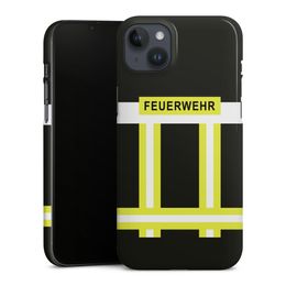 DeinDesign iPhone 14 Plus Handy Premium Case Smartphone Handyh&uuml;lle Schutzh&uuml;lle gl&auml;nzend Fire Fighters Job Fire Fighter Premium Case