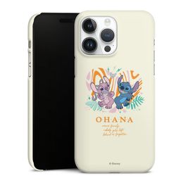 DeinDesign iPhone 14 Pro Max Handy Premium Case Smartphone Handyh&uuml;lle Schutzh&uuml;lle matt Official Licensed Product Lilo & Stitch Disney Premium Case