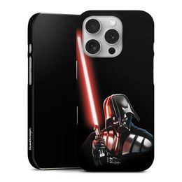 DeinDesign iPhone 16 Pro Handy Premium Case Smartphone Handyh&uuml;lle Schutzh&uuml;lle matt Merchandise Darth Vader Star Wars Premium Case