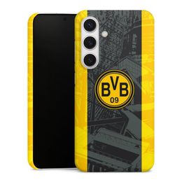 DeinDesign Galaxy S24 Handy Premium Case Smartphone Handyh&uuml;lle Schutzh&uuml;lle matt Bvb Borussia Dortmund Stadium Premium Case