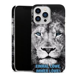 DeinDesign iPhone 13 Pro Handy Premium Case Smartphone Handyh&uuml;lle Schutzh&uuml;lle matt Official Licensed Product Tsv 1860 M&uuml;nchen Lion Premium Case