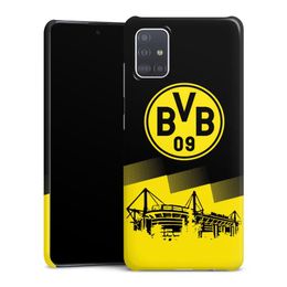 DeinDesign Galaxy A51 Handy Premium Case Smartphone Handyh&uuml;lle Schutzh&uuml;lle gl&auml;nzend Borussia Dortmund Stadium Bvb Premium Case