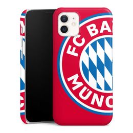 DeinDesign iPhone 12 mini Handy Premium Case Smartphone Handyh&uuml;lle Schutzh&uuml;lle gl&auml;nzend Fcb Official Licensed Product Fc Bayern M&uuml;nchen Premium Case