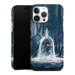 DeinDesign iPhone 14 Pro Max Handy Premium Case Smartphone Handyh&uuml;lle Schutzh&uuml;lle matt Rose The Beauty And The Beast Disney Princess Premium Case