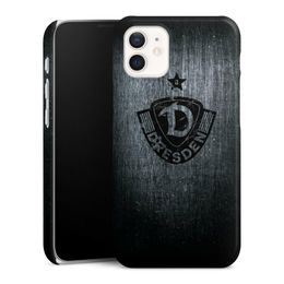 DeinDesign iPhone 12 mini Handy Premium Case Smartphone Handyh&uuml;lle Schutzh&uuml;lle gl&auml;nzend Vintage Sg Dynamo Dresden Official Licensed Product Premium Case