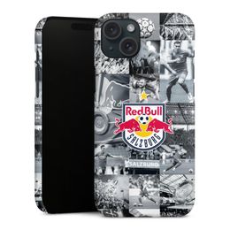 DeinDesign iPhone 15 Plus Handy Premium Case Smartphone Handyh&uuml;lle Schutzh&uuml;lle gl&auml;nzend Salzburg Red Bull Fc Red Bull Salzburg Premium Case
