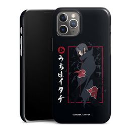 DeinDesign iPhone 12 Pro Handy Premium Case Smartphone Handyh&uuml;lle Schutzh&uuml;lle gl&auml;nzend Official Licensed Product Naruto Shippuden Itachi Uchiha Premium Case