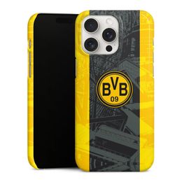 DeinDesign iPhone 15 Pro Max Handy Premium Case Smartphone Handyh&uuml;lle Schutzh&uuml;lle gl&auml;nzend Bvb Borussia Dortmund Stadium Premium Case