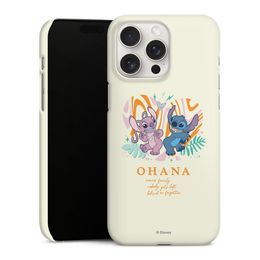 DeinDesign iPhone 15 Pro Max Handy Premium Case Smartphone Handyh&uuml;lle Schutzh&uuml;lle matt Official Licensed Product Lilo & Stitch Disney Premium Case