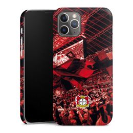DeinDesign iPhone 12 Pro Handy Premium Case Smartphone Handyh&uuml;lle Schutzh&uuml;lle matt Merchandise Bayer 04 Leverkusen Official Licensed Product Premium Case