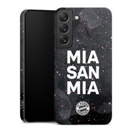 DeinDesign Galaxy S22 Handy Premium Case Smartphone Handyh&uuml;lle Schutzh&uuml;lle matt Mia San Mia Girl Style Fc Bayern M&uuml;nchen Premium Case