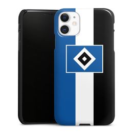 DeinDesign iPhone 11 Handy Premium Case Smartphone Handyh&uuml;lle Schutzh&uuml;lle gl&auml;nzend Hsv Hamburger Sv Stripes Premium Case