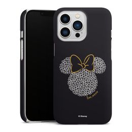 DeinDesign iPhone 13 Pro Handy Premium Case Smartphone Handyh&uuml;lle Schutzh&uuml;lle matt Minnie Mouse Muster Disney Premium Case