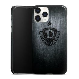 DeinDesign iPhone 11 Pro Handy Premium Case Smartphone Handyh&uuml;lle Schutzh&uuml;lle gl&auml;nzend Sg Dynamo Dresden Official Licensed Product Vintage Premium Case