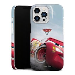 DeinDesign iPhone 13 Pro Handy Premium Case Smartphone Handyh&uuml;lle Schutzh&uuml;lle gl&auml;nzend Lightning Mcqueen 95 Official Licensed Product Cars Premium Case