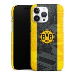 DeinDesign iPhone 14 Pro Max Handy Premium Case Smartphone Handyh&uuml;lle Schutzh&uuml;lle matt Bvb Borussia Dortmund Stadium Premium Case