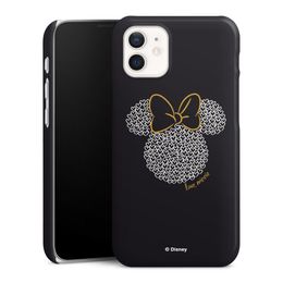 DeinDesign iPhone 12 mini Handy Premium Case Smartphone Handyh&uuml;lle Schutzh&uuml;lle gl&auml;nzend Minnie Mouse Muster Disney Premium Case