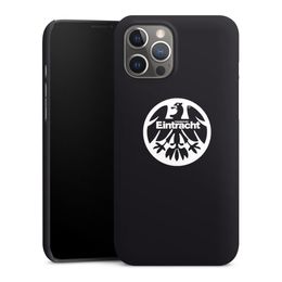 DeinDesign iPhone 12 Pro Max Handy Premium Case Smartphone Handyh&uuml;lle Schutzh&uuml;lle matt Logo Eintracht Frankfurt Eagle Premium Case