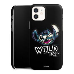 DeinDesign iPhone 12 Handy Premium Case Smartphone Handyh&uuml;lle Schutzh&uuml;lle matt Lilo & Stitch Disney Official Licensed Product Premium Case